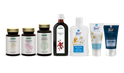 Kategorie produktů JUST a Nahrin