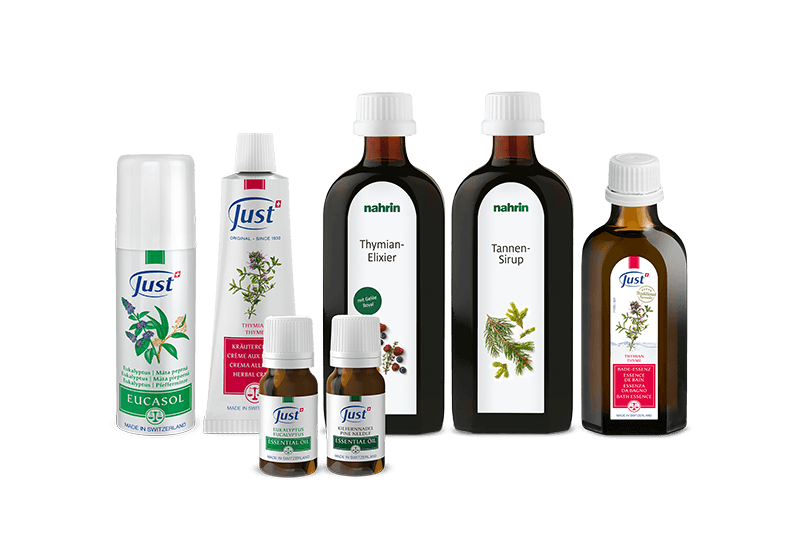 Kategorie produktů JUST a Nahrin